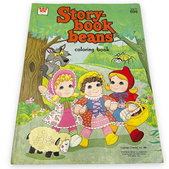 wonderbooks | Accents | Rare Baby Beans The Storybook Beans Coloring ...
